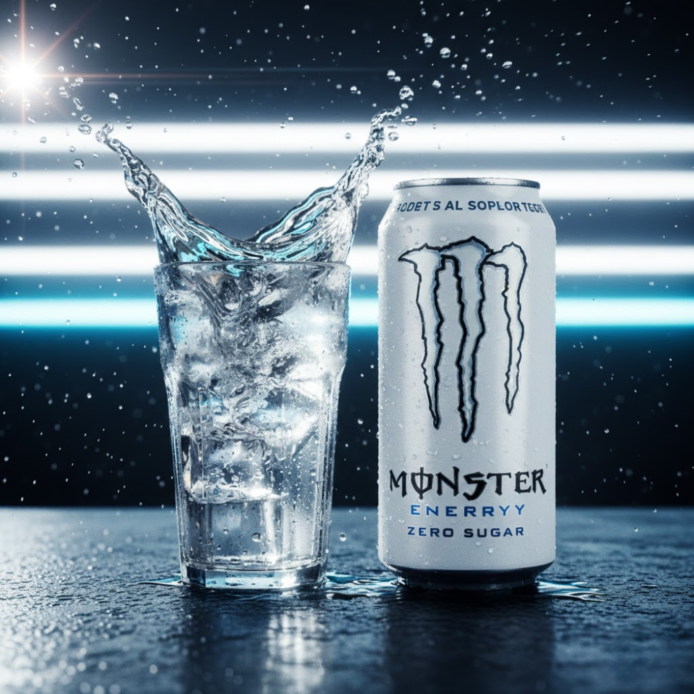 Monster Ultra White Zero Sugar Energy Drink Can at Best Prices – Snackstar