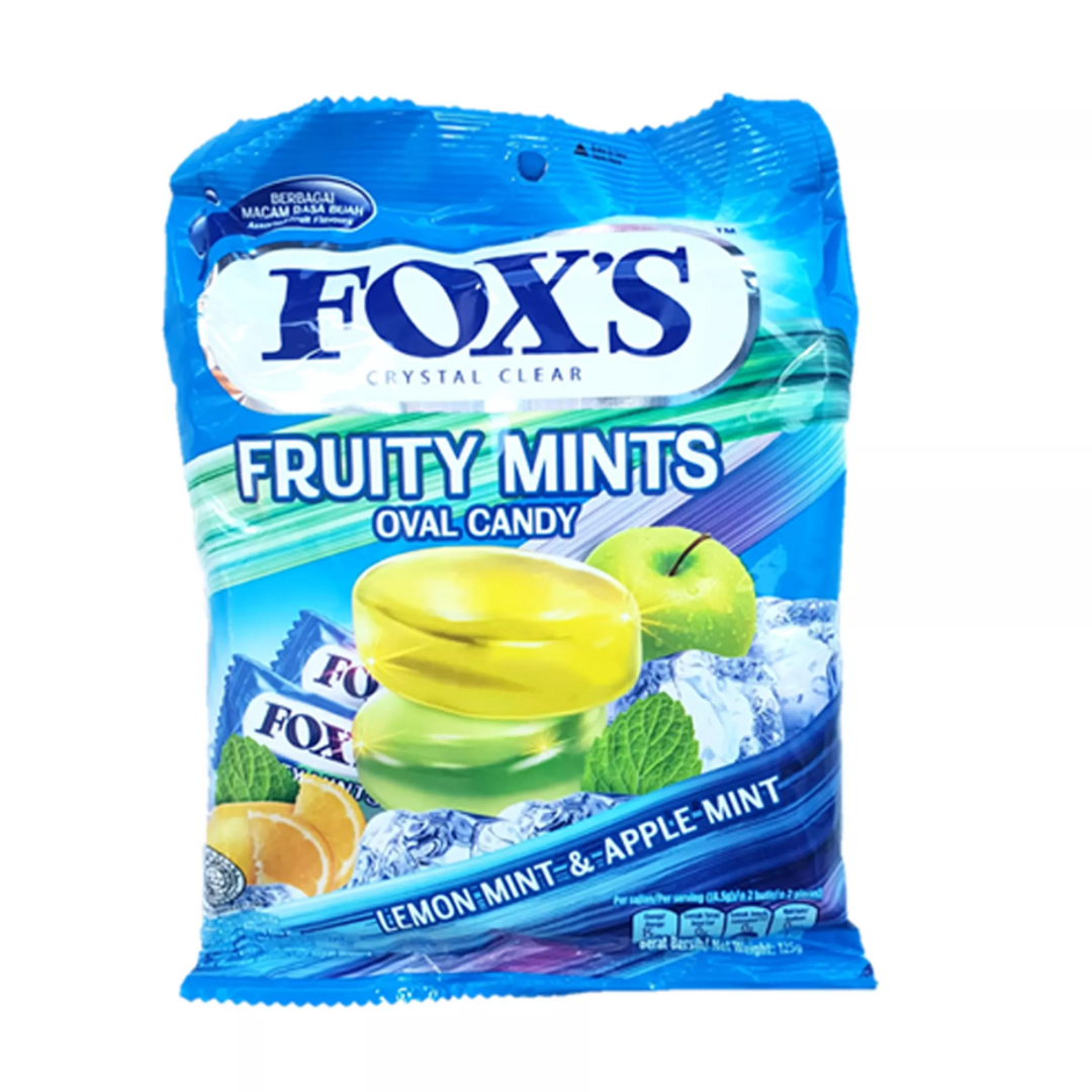 Fox's Crystal Clear Candy: Lemon Mint & Apple Mint at Best Price – Snackstar