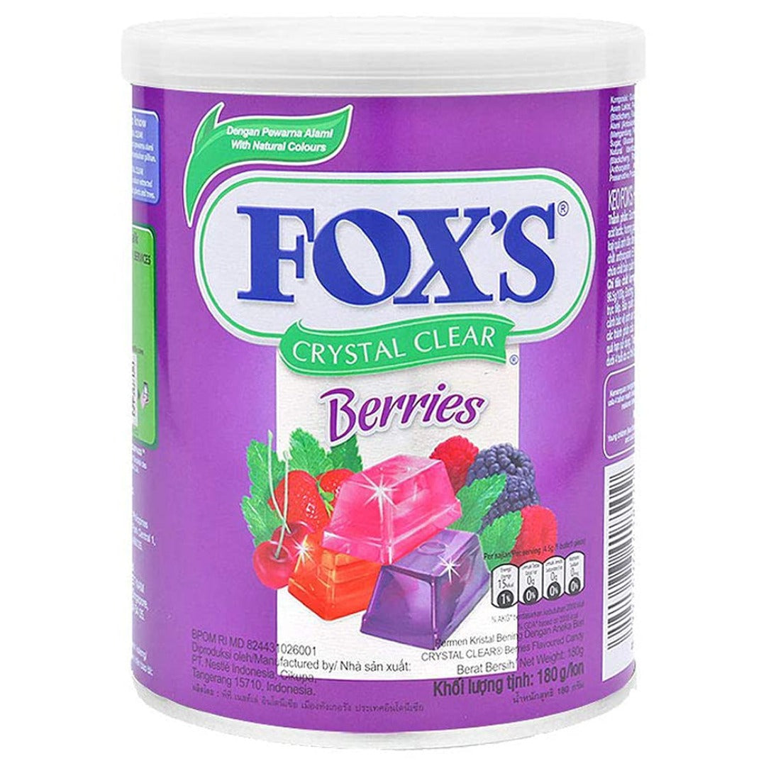 Nestlé Fox's Crystal Clear Berries Flavored Candy 180g – Snackstar