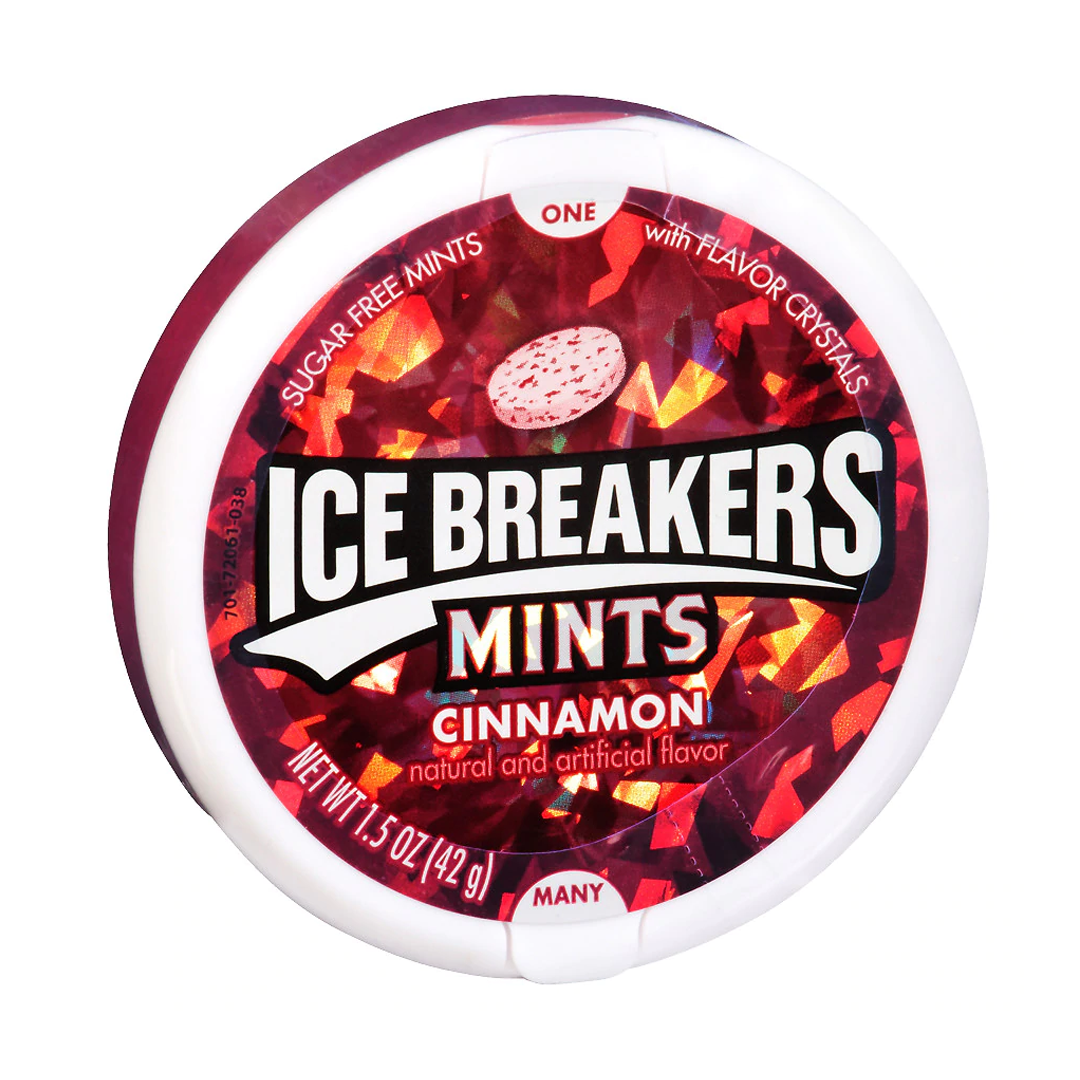 Ice Breakers Cinnamon Flavored Mints 42g – Snackstar