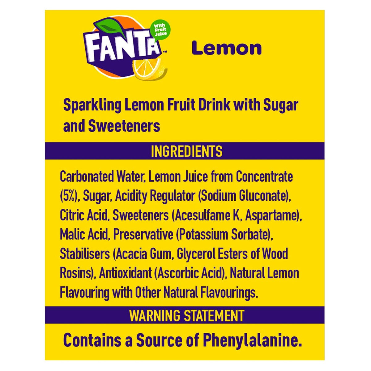 Fanta Lemon Flavour Cold Drink 330ML at Best Prices in India – Snackstar
