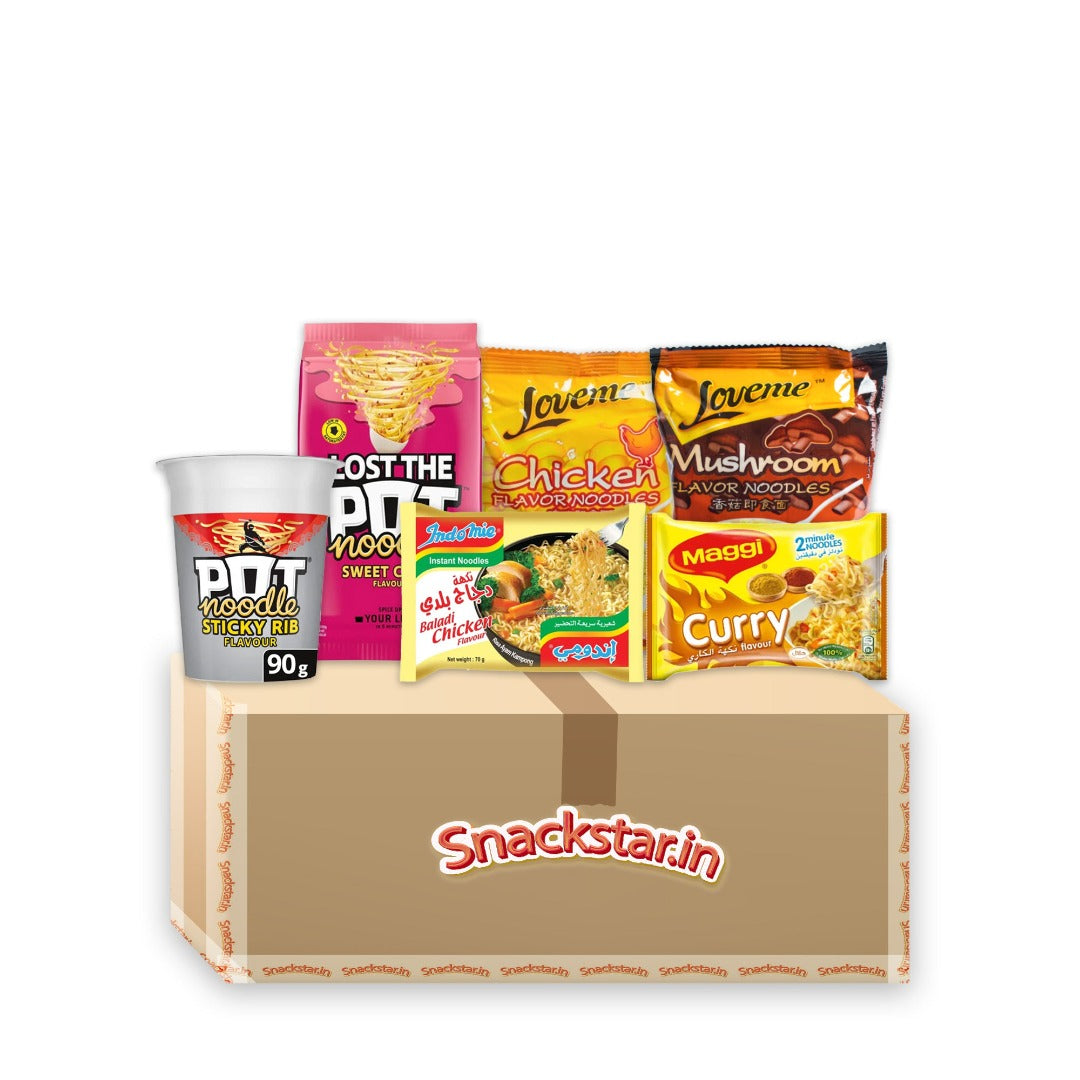 Snack Attack Noodles Discount Box – Snackstar